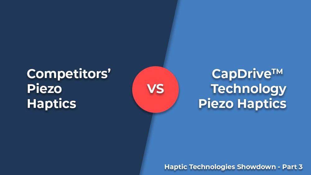 Boréas Technologies’ Piezo Driver IC vs. Eccentric Rotating Mass